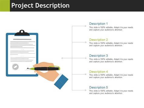 Project Description Ppt Powerpoint Presentation Gallery Brochure