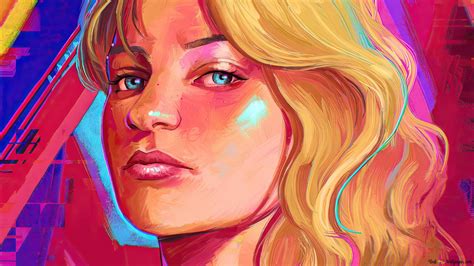 Spider Gwen Gwe Stacy Art From Spider Man Across The Spider Verse 4k