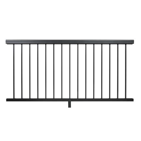 Shop Timbertech Impression Rail Express Collection 36 In H X 8 Ft W Black At