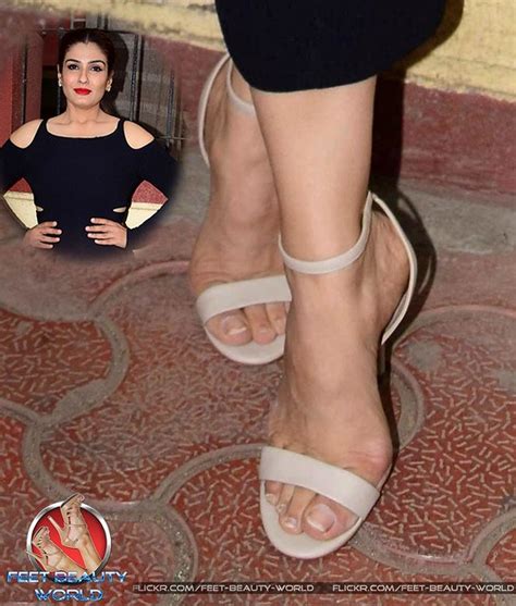 Raveena Tandon Feet