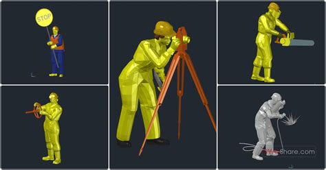 78free Download Of Workers 3d Person Autocad Drawing Dwg 78free Download Of Workers 3d Person Autocad Drawing Dwg