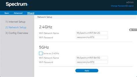 Spectrum Router Login Default Admin Ip And Password