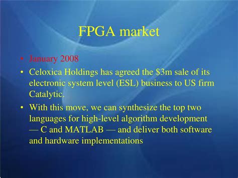 Ppt Fpga Field Programmable Gate Array Powerpoint Presentation