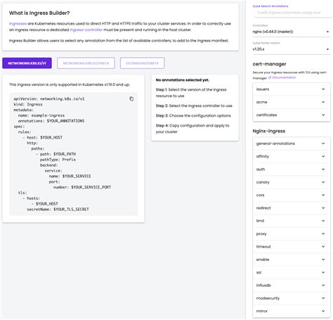 Kubernetes Ingress 可视化编辑器 • Feisky