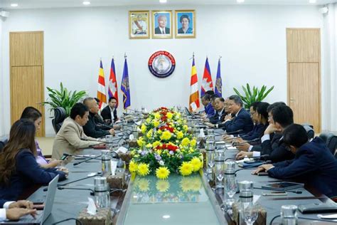 គណៈប្រតិភូថៃ បង្ហាញចំណាប់អារម្មណ៍ខ្ពស់ក្នុងជំនួបសម្ដែងការគួរសម និងពិភាក្សាការងារ