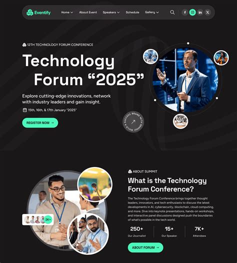Eventify Event And Conference Nextjs Template