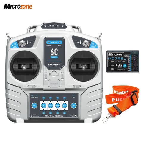 Microzone Mc6c 6c Mini V2 24g 6ch Controller Transmitter Mc7rb