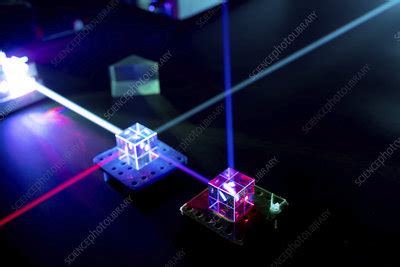 Optics Experiment Stock Image F027 3089 Science Photo Library
