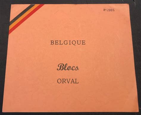 Belgium 1942 Orval Issue 1942 In A Bound Presentation Catawiki