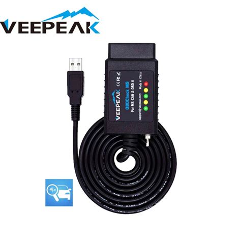 Veepeak Elm327 Usb Obd2 Adapter For Forscan Windows With 51 Off