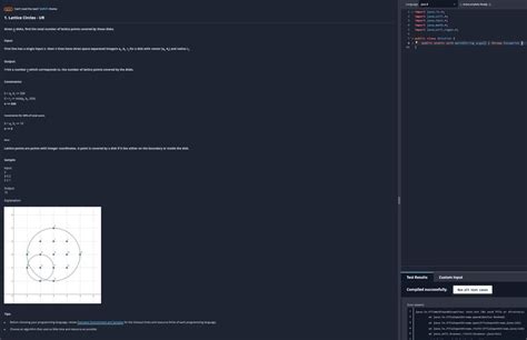 How Would You Go About Solving This Lattice Disc Problem Just Got