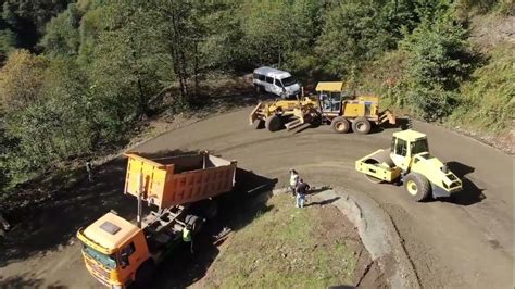 ჩოხატაური ბახმაროს გზაზე 18 კმ იანი მონაკვეთის პერიოდული შეკეთების სამუშაოები Youtube