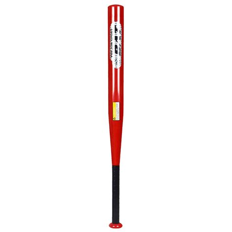 Бита бейсбольная железная 28" (71см), красная