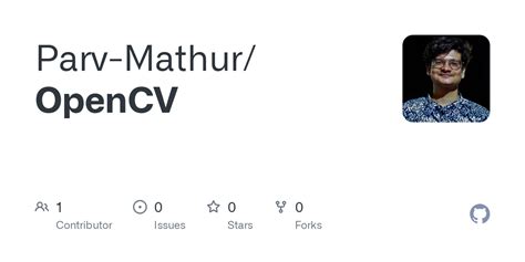 Github Parv Mathuropencv