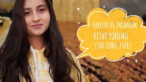 John Steİnbeck Fareler Ve İnsanlar Kİtap Yorumu Youtube