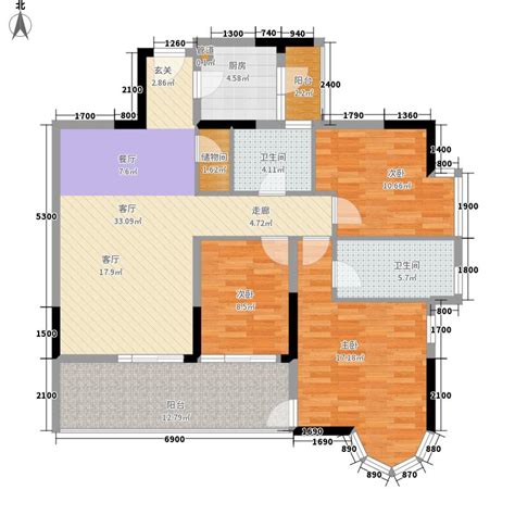 广安时代天骄户型图户型图别墅户型图和效果图第7页大山谷图库