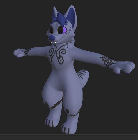 Been Working On My First Vrchat Avatar Oc And Looking For Some Friends