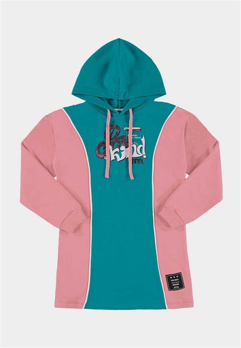 Vestido Infantil Marlan Color Block Azul Compre Agora Dafiti Brasil