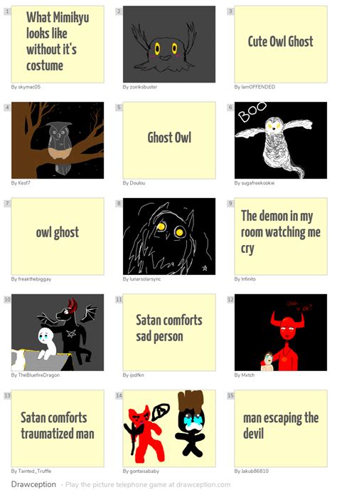 What Mimikyu Looks Like Without It S Costume Drawception