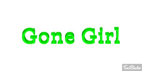 Gone Girl Movie Animated  Logo Designs