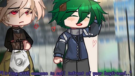 Flirting With Someone In A Call Infront If Your Boyfriend Prank Bakudeku Jealous