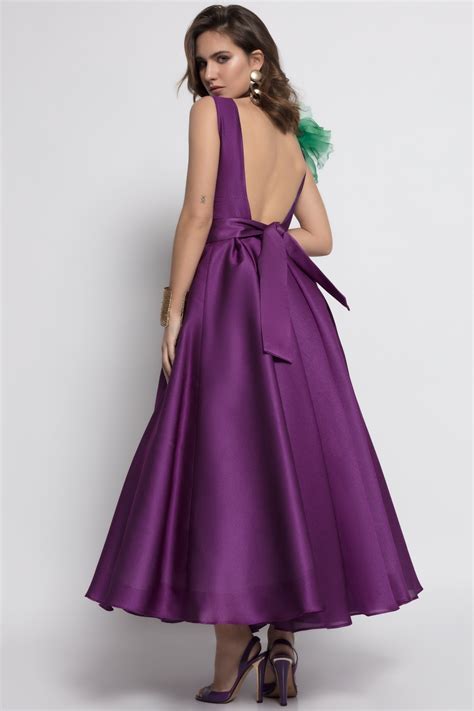 Vestido Vuelo Morado