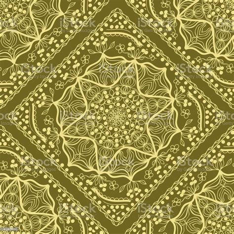 꽃 만다라 장식 원활한 벡터 일러스트 레이 션과 패턴입니다 꽃 식물에 대한 스톡 벡터 아트 및 기타 이미지 꽃 식물 디자인 러시아 Istock