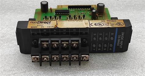 PLC DIRECT D3 08ND2 INPUT MODULE