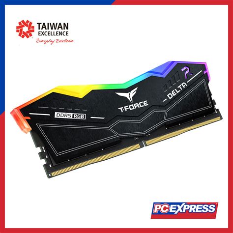 Teamgroup 32gb Ddr5 6000mhz 1x32gb Tforce Delta Rgb Desktop Memory