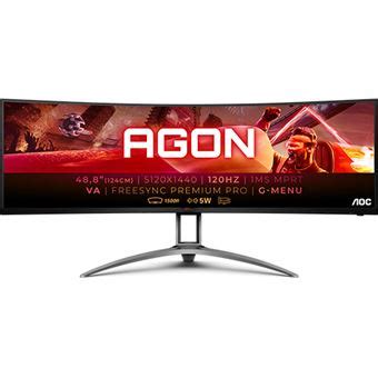 Monitor Gaming Curvo AOC AGON AG UCX Hz Dual QHD Monitor LED Compra Na