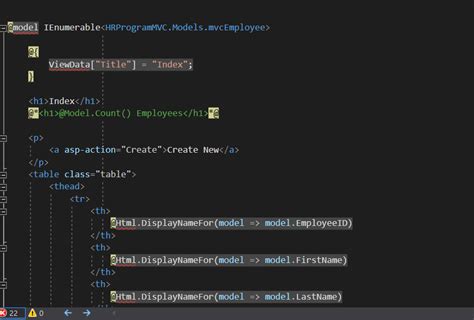 Api Model And Html Data Are Marked As Errors In NET Core MVC Stack Overflow