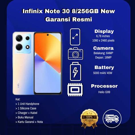 Jual Infinix Note Gb Garansi Indonesia Shopee Indonesia