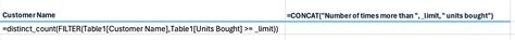 Arrays Use Native Excel Functions To Count Occurrences Over Threshold Stack Overflow
