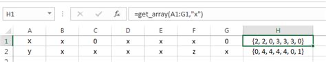 Excel Array From Continuous Data Stack Overflow