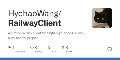 GitHub HychaoWang RailwayClient A Simple Railway Client For A Bjtu High Speed Railway Auto