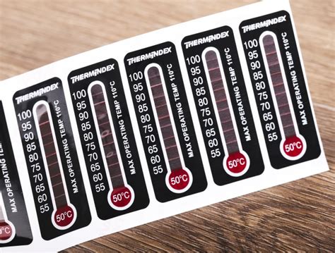 Rs Pro Rs Pro Temperature Label Indicator 50°c To 100°c 11 Levels 906 4609 Rs