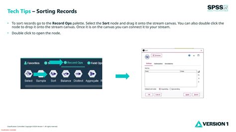 Sorting Records In Ibm Spss Modelerpptx