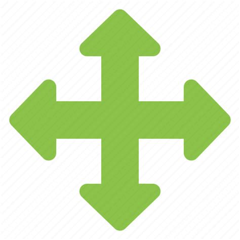 Move Direction Navigation Arrow Pointer Drag Cursor Icon