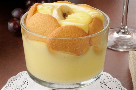 Delicious Cream Cheese Banana Pudding With Chessmen Cookies Eat Kanga