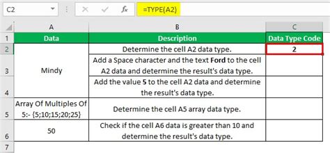 Type Excel Function What Is It Syntax Examples How To Use