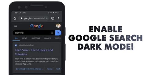 Here S How To Enable Google Search Dark Mode On Android