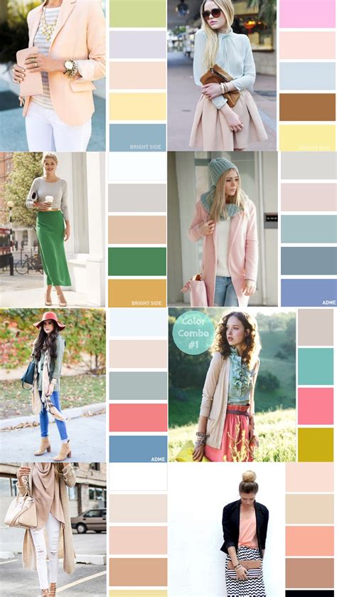 Pastel Color Blocking Guide For Your Summer Outfit Colour Combinations Fashion Color