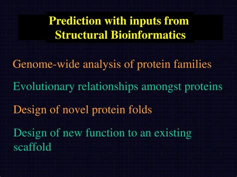 Ppt Structural Bioinformatics Powerpoint Presentation Free Download