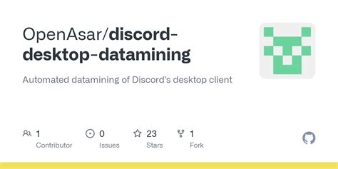 GitHub OpenAsar Discord Desktop Datamining Automated Datamining Of