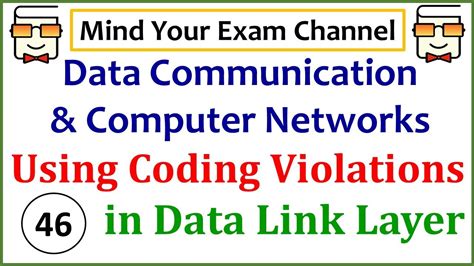 coding violations framing data link layer data communication and computer networks lecture