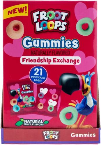 Froot Loops Gummies Valentine Candy 8 82 Oz Frys Food Stores