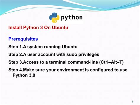 Python For Beginnersv1 Pptx Programming Languages Computing