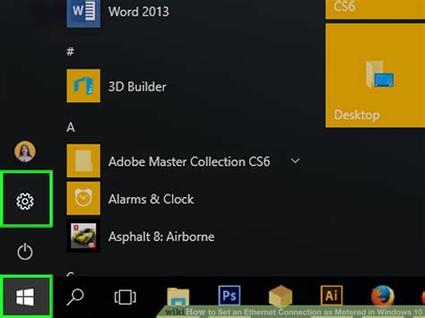 How To Set An Ethernet Connection As Metered In Windows 10
