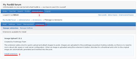 Punbb Image Upload Plugin — Postimages