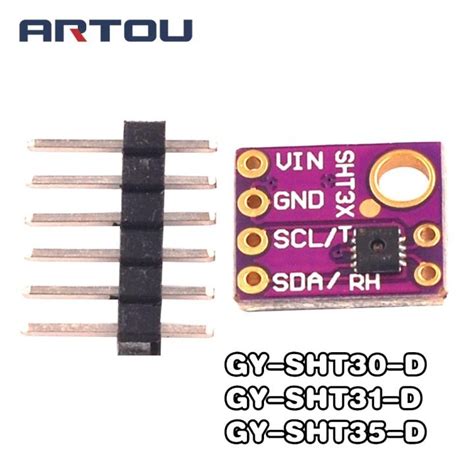 Sht30 Sht31 Sht35 Digital Output Temperature And Humidity Sensor Module Iic I2c Interface 3 3v